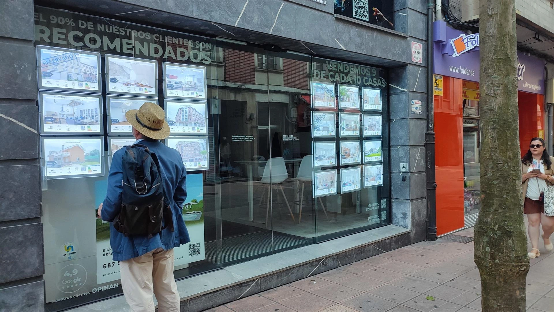La compraventa de viviendas cae un 4,7% en marzo y los precios suben un 7%